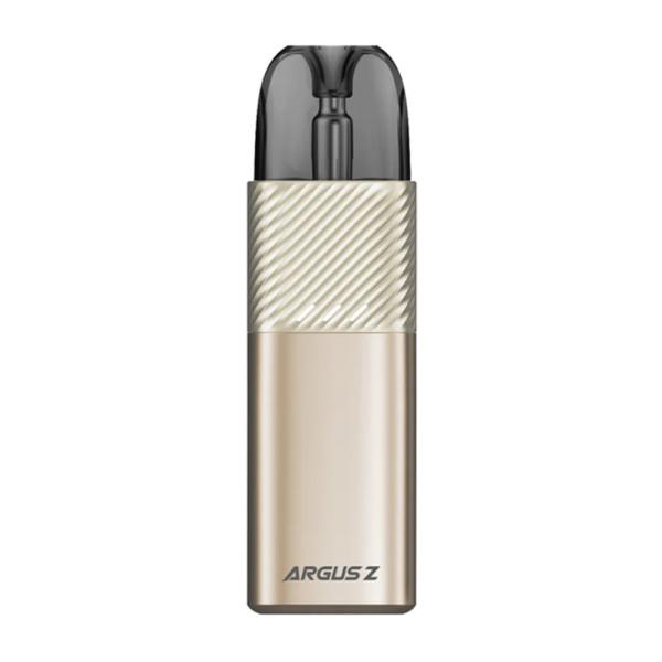 残り在庫数(本日0:00時点)：1ゴールドゴールド ARGUS Zブランド:  Voopoo単位:1セットキットサイズ:91.45×27.5×14.8mmポッド容量:2mlポッド素材: PCTGポッド抵抗: 0.7ohm本体材質:アルミ合金...