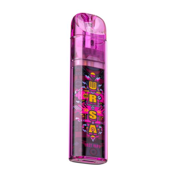 残り在庫数(本日0:00時点)：14ピンクスタイリッシュなクリアボディで人気の LOST VAPE から「URSA NANO ART」が登場。800mAh の大容量バッテリーと最大 18W 出力で、一日中安定したベイピングを楽しめます。透明...