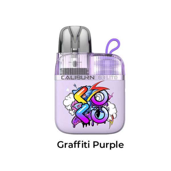 残り在庫数(本日0:00時点)：1パープルユーウェル Uwell Caliburn G3 Lite KOKO カリバーン ポッド システム キット 1200mAh 2.5mlブランド:Uwell単位:1セット素材:PCTG、PC寸法:76 ...