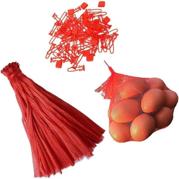 メッシュネット袋 200枚入 多用途 延伸棒ネット 卵 ネット袋 大豆 にんにく ネット袋 細かい 高耐荷重 網目 弾力性