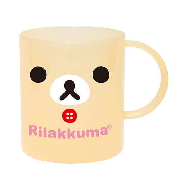 歯磨きやうがいをする際にとっても便利なプラコップ。素材：ポリプロピレン製・お名前シール付サイズ：80×70φmm