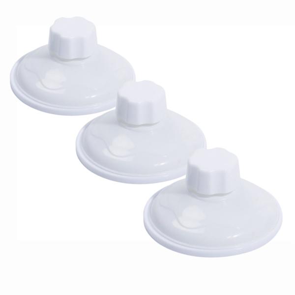 商品名：猫ハンモック用吸盤内　容：3個素　材：プラスチック+ゴムカラー：ブラック＆ホワイト生産国：中国