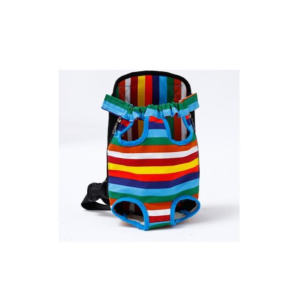 だっこもおんぶもできる小型犬・中型犬用 2Wayのリュック型抱っこひもです。お客様の声にお応えし、肩パッドを付けました。とっても肩が楽になりました！紐はクロスになっていますので安定感があります。飛び出し防止に首輪に繋げるフックが付いています...