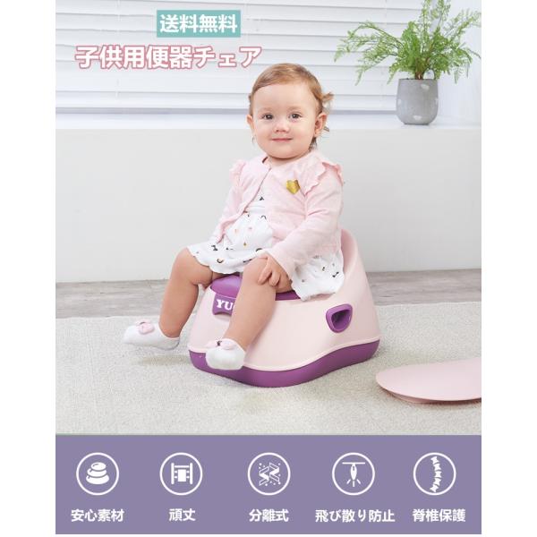 商品名：子供用便器チェア材　質：PPタイプ：PUタイプ&amp;PPタイプサイズ：図に参照カラー：ブルー・ピンク重　量：約1.6kg製造国：中国■注意事項■※画像は、ご覧になっているモニターやPCなどの環境により、実物と多少カラーが異なる場...