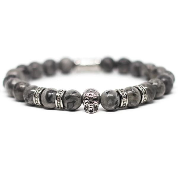 SkeletonHD スケルトンエイチディー ブレスレット Valor SLK-150■商品コード: SLK-150■サイズ/素材：Stones: Marble rocks, natural.Details: Stainless steel...