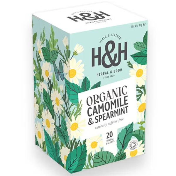 爽やかな香りと繊細な花の風味を持つカモミールティー。オーガニックスペアミントの柔らかなミントの風味によってリフレッシングなハーブティーに。カモミールに含まれるアズレン誘導体という物質が胃の粘膜を修復して丈夫にし、消化機能を正常な状態に整えて...