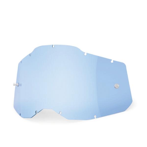 メーカー名： 100％ / 100パーセント商品名：GEN2 RC2・AC2・ST2用 アンチフォグレンズレンズカラー： ブルー（透過率62％±3%）※透過率が低いほど、強い日差しに適したカラーです。適合モデル： 100％ RACECRAF...