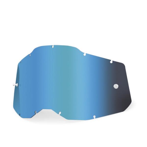 メーカー名： 100％ / 100パーセント商品名：GEN2 RC2・AC2・ST2用 アンチフォグレンズレンズカラー： ブルーミラー（透過率42％±5%）※透過率が低いほど、強い日差しに適したカラーです。適合モデル： 100％ RACEC...