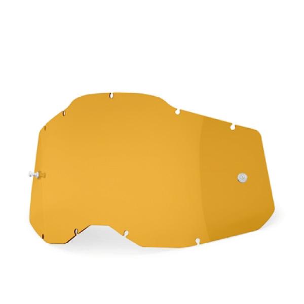 メーカー名： 100％ / 100パーセント商品名：GEN2 RC2・AC2・ST2用 アンチフォグレンズレンズカラー： パーシモン（透過率59％±3%）※透過率が低いほど、強い日差しに適したカラーです。適合モデル： 100％ RACECR...