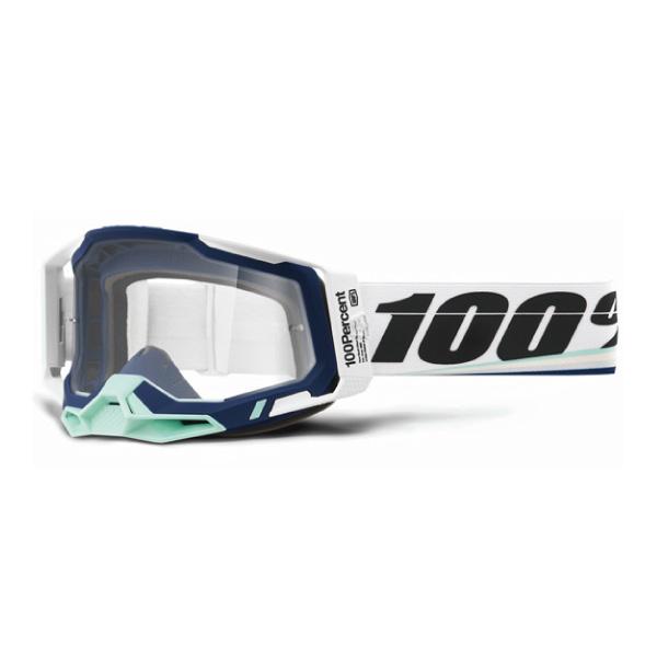 メーカー名： 100％ / 100パーセント商品名： RACECRAFT2 レースクラフト2 ゴーグルフレームカラー： Arsham アーシャムレンズカラー： クリア（透過率88〜92％）※透過率が低いほど、強い日差しに適したカラーです。ス...