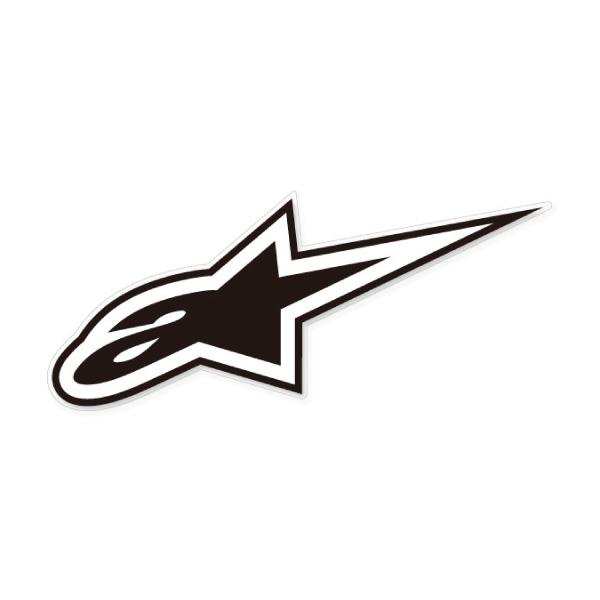 メーカー名： ALPINESTARS / アルパインスターズ商品名： A STAR ステッカー Mサイズカラー： ホワイト/ブラック、レッド/ブラック、ホワイト/ブルー、オレンジ/ブラック、グリーン/ブラック、イエロー/ブラック入数： 1枚...