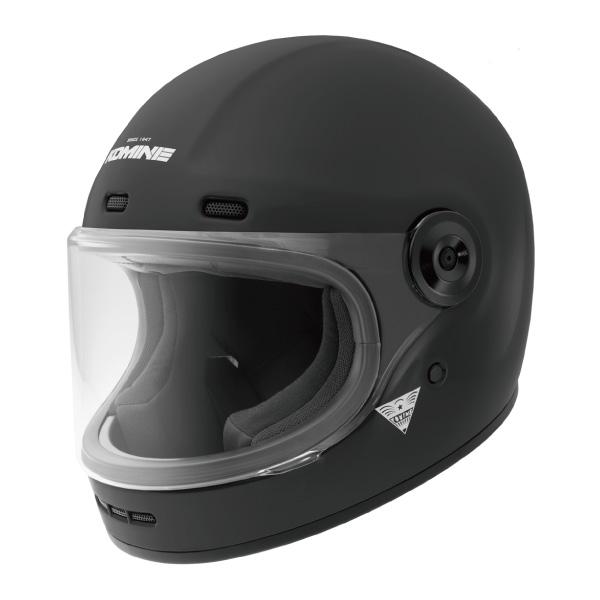 メーカー： KOMINE / コミネ商品名： HK-190 ネオレトロフルフェイスヘルメット帽体： 高強度ABS帽体規格： PSC/SG（自動二輪車用）PSC届出事業者名： 株式会社コミネPSC適合性検査を行った登録検査機関名： 一般財団法...