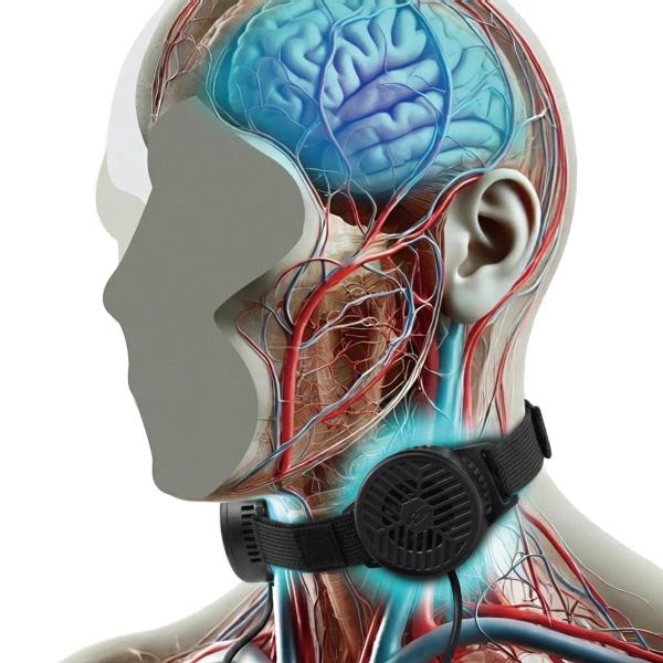 災害級の暑さを乗り切る、第2世代冷却アイテム2基のペルチェ素子を頸部の頸動脈・頸静脈の位置に配置することによって血流を冷却し、脳と身体の温度を下げる効果が期待できる頸部装着型の冷却具。構造の見直しにより、快適な装着感を維持しながらペルチェユ...