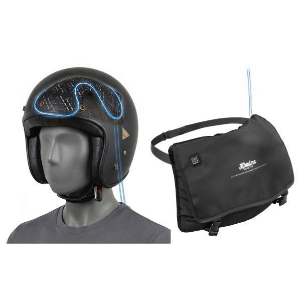 災害級の暑さを乗り切る、第2世代冷却アイテムヘルメット内部を効率的に冷却する、冷凍ペットボトルを使用する水冷式の頭部冷却システム。薄型・軽量設計の冷却パッドにより、ヘルメット装着時の違和感を抑えた快適な着用感を実現。水冷タンクはバイクの取り...