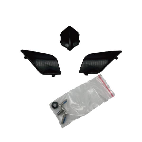 メーカー名： LS2 / エルエスツー商品名： PC-1 ピークカバー適合ヘルメット： EXPLORER Fカラー： グロスブラック