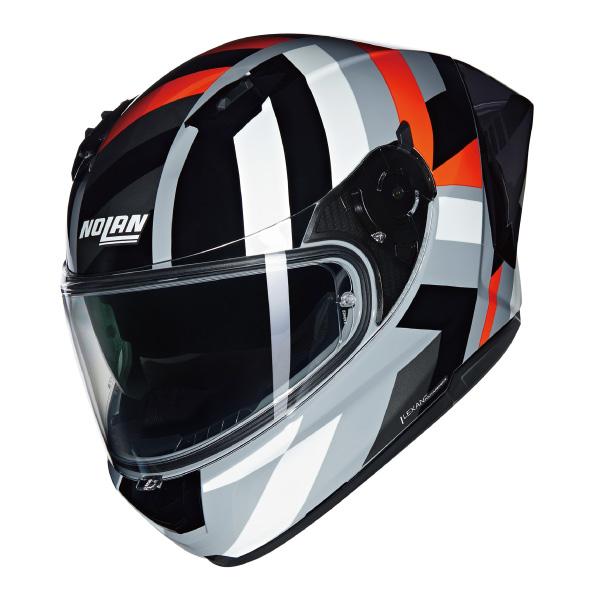 N606に大型スポイラーを装備することで、よりスポーティなセグメントのヘルメットに。スポーティなデザイン、カラー、グラフィックは個性を求めるユーザーにぴったりです。広視界、優れたベンチレーションシステム、取り外し可能で洗える内部パッド、イン...