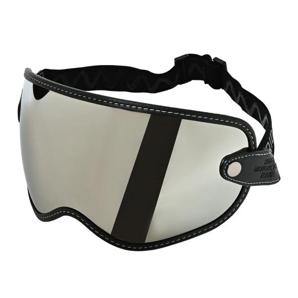 メーカー名： RIDEZ ライズ商品名： MOTO ZERO VISOR モトゼロバイザーレンズカラー： シルバーミラー（可視透過率10%）／99％以上 UVカットオフヘル系フルフェイスにもピッタリモトゼロバイザーはフルフェイスの開口部に合...
