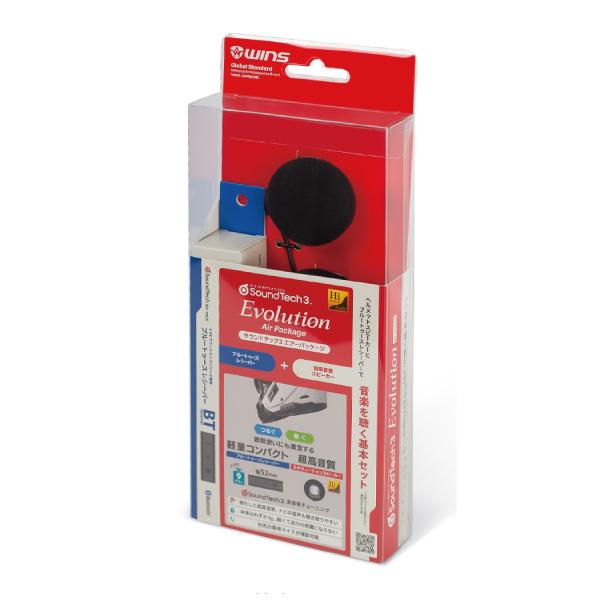 内容超高音質ヘルメットスピーカー「Soundtech3 Evolution」軽量コンパクトBTレシーバー「Soundtech Air mini」マイクが付属しない、用途を聴くだけに絞った基本セットメーカー名（ブランド）： WINS / ウイ...