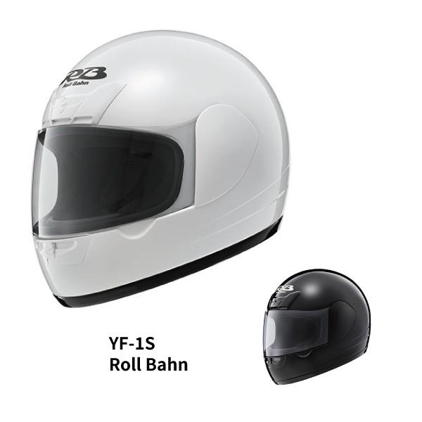充実の基本性能＆シンプルなフォルムが魅力な信頼のロングセラーフルフェイスメーカー名： YAMAHA / ヤマハ商品名： YF-1S Roll Bahn / ロールバーン RBロゴ入り規格： PSC/SG、JIS2種　大型バイクOKPSC届け...