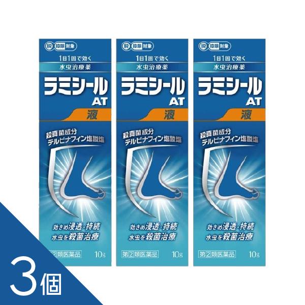 商品紹介水虫・たむしは白癬菌<水虫菌>というカビ(真菌)が皮ふ表面にある角質層に感染・寄生しておきる皮ふ病です。ラミシールAT液は、殺真菌成分テルビナフィン塩酸塩を配合する水虫・たむし治療薬です。●有効成分である「テルビナフィン...