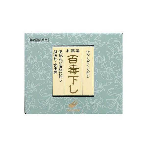 商品紹介百毒下しは6種類の植物性生薬を配合。しっかりと効果を発揮するのに、腸全体に穏やかに働きかけるから下痢や腹痛がおきにくく、自然なお通じを促し便秘や便秘に伴う肌荒れ・お腹の張りを改善します。●商品紹介百毒下しは6種類の植物性生薬を配合。...