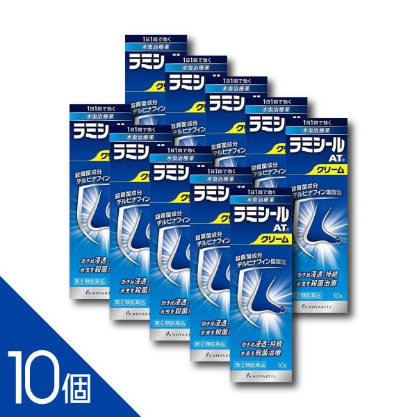 商品紹介水虫・たむし用薬 1日1回で効く水虫・たむしは白癬菌<水虫菌>というカビ(真菌)が皮ふ表面にある角質層に感染・寄生しておきる皮ふ病です。ラミシールATクリームは、殺真菌成分テルビナフィン塩酸塩を配合する水虫・たむし治療薬...