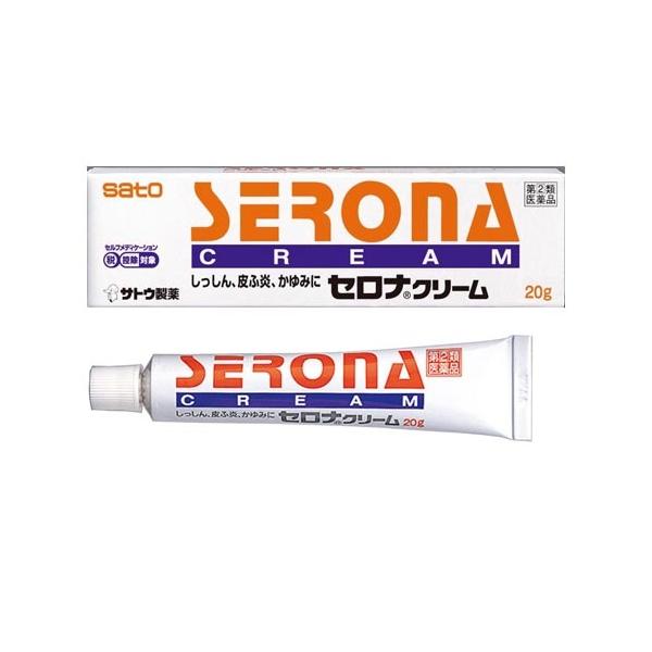 【セルフメディケーション税制対象商品】セロナクリーム【指定第2類医薬品】 しっしん、皮ふ炎、かゆみに●しっしん、皮ふ炎、かぶれなどの炎症やかゆみに効果をあらわす、ヒドロコルチゾン酪酸エステルを配合したクリームです。●のびがよく、ベタつかない...