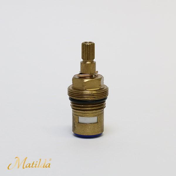 【Matilda】アンティーク水栓マチルダ セラミックバルブBタイプ青（時計回り90度／開） メンテナンス部材アンティーク水栓 Matilda（マチルダ） 用のバルブ。セラミック製のバルブです。※マチルダ水栓専用の部品です。※ほかの水栓には...