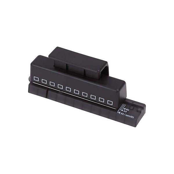 ●ワンサードパンチ　品番　：　P-1601規格　：　国際標準１／３インチ（８．４７ｍｍ）ピッチ 角穴寸法　：　117 × 29 × 48mm穿孔枚数　：　コピー用紙１枚（６４ｇ／ｍ２）　材質　：　金属部／亜鉛合金、プラスチック部／ＡＢＳ樹脂...