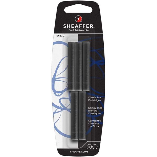 ●製品情報品名　：　カートリッジインク発売　：　SHEAFFER／シェーファー内容　：　5本入適合　：　シェーファー製カートリッジ式万年筆●発送方法ポスト投函配送での発送も可能です。ご希望の際はご注文時に発送方法【ポスト投函配送】をご選択下...
