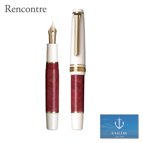 【発売日：2023年01月28日】●Rencontre ランコントル万年筆　ボディーカラー　：　ボルドーフォンセ 発売　：　Sailor／セーラー万年筆（made in Japan）種別　：　万年筆方式　：　カートリッジ・コンバーター両用式...