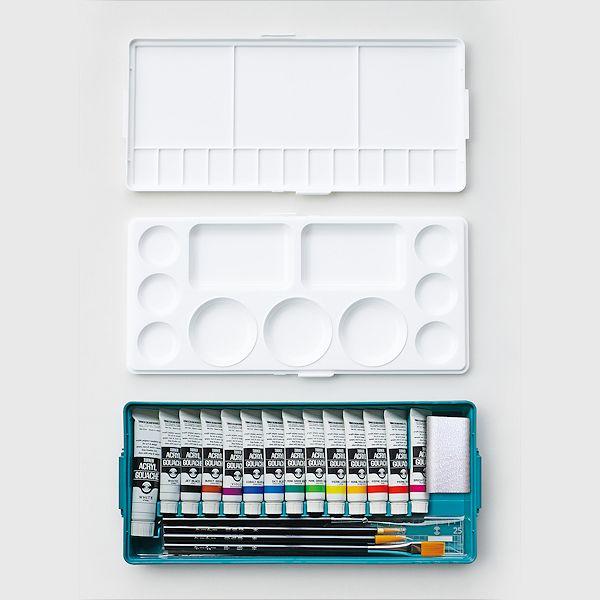 ●アクリルガッシュ・プライムセット（14B）発売　：　TURNER／ターナー色彩寸法　：　ケース外形 138×300×35mm種別　：　合成樹脂系・不透明絵具（マットタイプ）※付属品オプションで 「リープバッグ付き（有料・特価）」 をご選択...