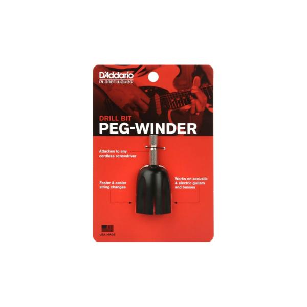 電動ドリル取り付け用ペグワインダー！ペグを簡単に回せるので弦交換に便利です。