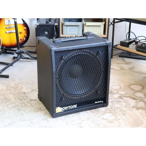 Polytone Mini-Brute IIが中古で入荷しました。リバーブが効かないため、こちらの商品は難あり品としての出品となります。そのほかは問題なく動作いたします。ご自分で修理ができる方、パーツ取り用の個体をお探しの方、いかがでしょうか？
