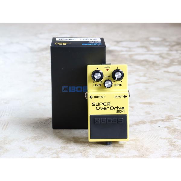 BOSS SD-1 が中古で入荷しました。オーバードライブの超定番ペダル！音声動作良好、傷なしの美品です！お探しだった方は是非！