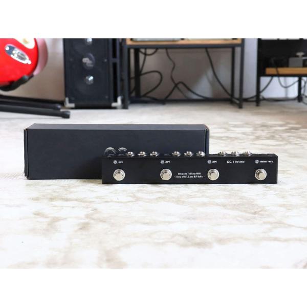 One Control Xenagama Tail Loop MKIIIが中古で入荷しました。軽量でボードの省スペースに向いたスイッチャー。3つのループとチューナーアウトを搭載、各ループには9V DC OUT端子が備わっているため、エフェク...