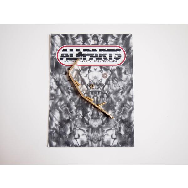 ALLPARTS New Pickgurad Bracket L-5 Nickelです。フルアコ用ピックガードブラケットです。L-5等のピックガードに取付可能です。カラー：ゴールド