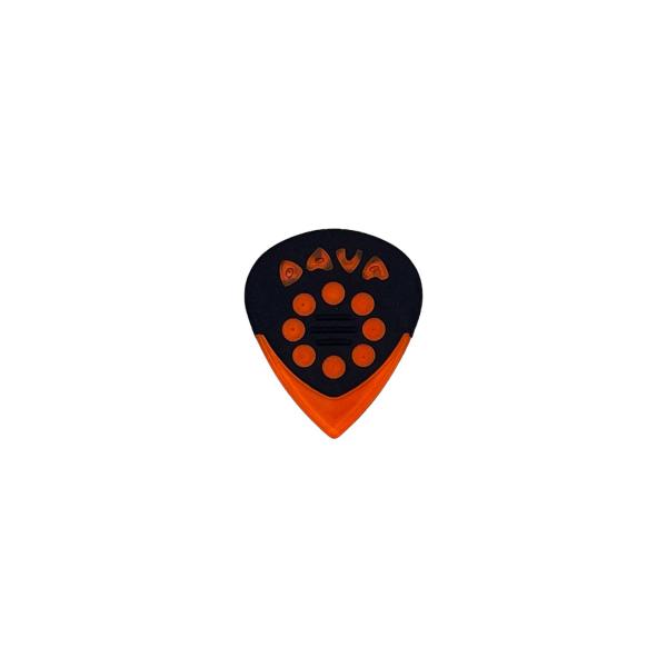 Tip部に透明なGel素材を用いたモデル。Jazz Grip ピックはGrip TipピックをベースにJazzピックとしての特徴をもたせたモデルです。Grip Tipのホールド性や操作性はそのままにピック全体をコンパクトに、ピック先端もシャ...