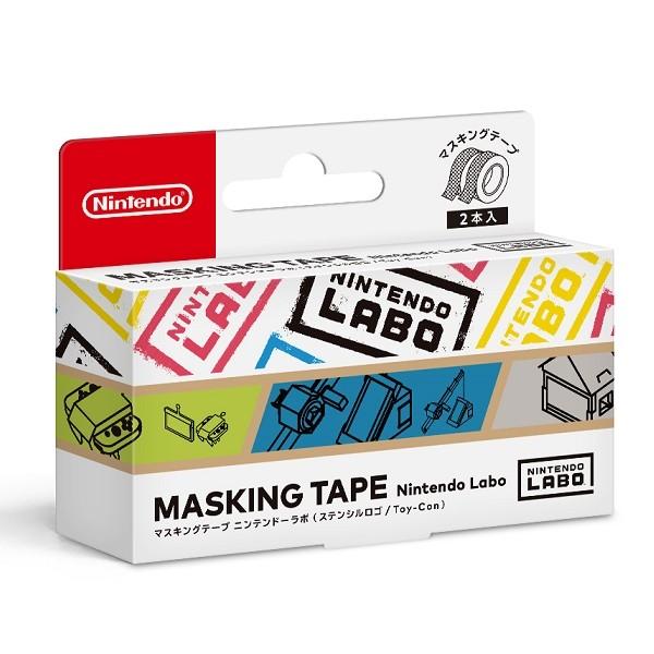 タイトル：Nintendo Labo マスキングテープ Nintendo Labo（ステンシルロゴ／Toy-Con）販売元：任天堂発売日：2018年04月20日対応機種：Nintendo Switchジャンル：知育・教育JANコード：490...