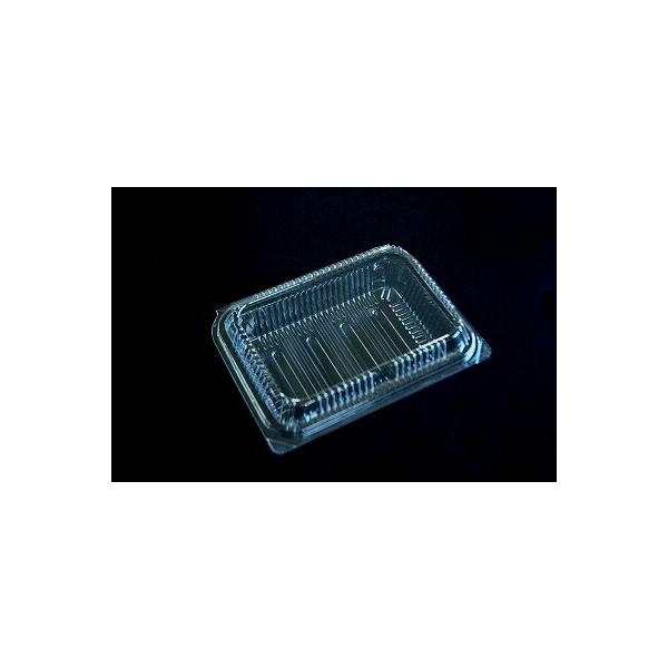1セット入り数：50枚　 　サイズ　 ：外寸143×103×40（本体…27　フタ…13）mm　　 材質　　 ：OPS　　 特長　　 ：本体・フタ一体型の使いやすい嵌合容器です。　　　　　　　 直接揚げたてのフライなど熱いものを入れないで下...