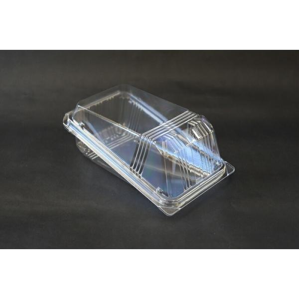 1セット入り数：100枚　 　サイズ　 ：外寸99×168×65（本体…50　フタ…15）mm　　 材質　　 ：OPS　　 特長　　 ：本体・フタ一体型の使いやすい嵌合容器です。　　　　　　　 直接揚げたてのフライなど熱いものを入れないで下...