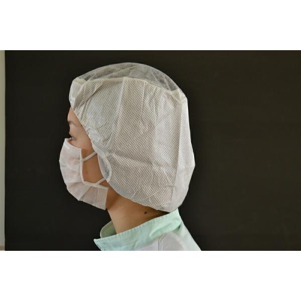 1セット入り数：50枚　 　サイズ　 ：フリーサイズ　　 特長　　 ：作業用の帽子です。　　　　 　　　 髪の毛の混入を防ぎます。　　　　 　　　 洗濯は出来ません。