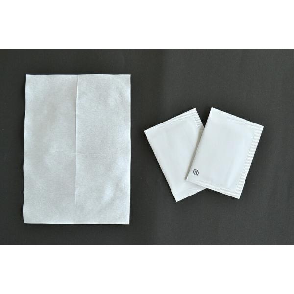 1セット入り数：500枚　 　サイズ　 ：袋入りの状態…75×54mm、1枚を広げた場合…150×110mm　　 材質　　 ：紙　　 特長　　 ：無地の紙製のおてふきです。　　　　 　　　 使った後はすべて燃えるゴミとして捨てる事ができます。