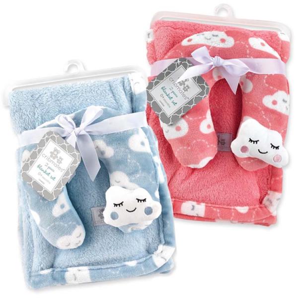 メーカー：Baby Kingサイズ(約)：80W×100H cm　mak 対象年齢：0ヶ月から素材：100％ポリエステルふわふわブランケットは上掛けやお出かけ時の防風・防寒お出かけ先でのおむつ交換の下敷にも便利何枚あっても重宝するので、プレ...