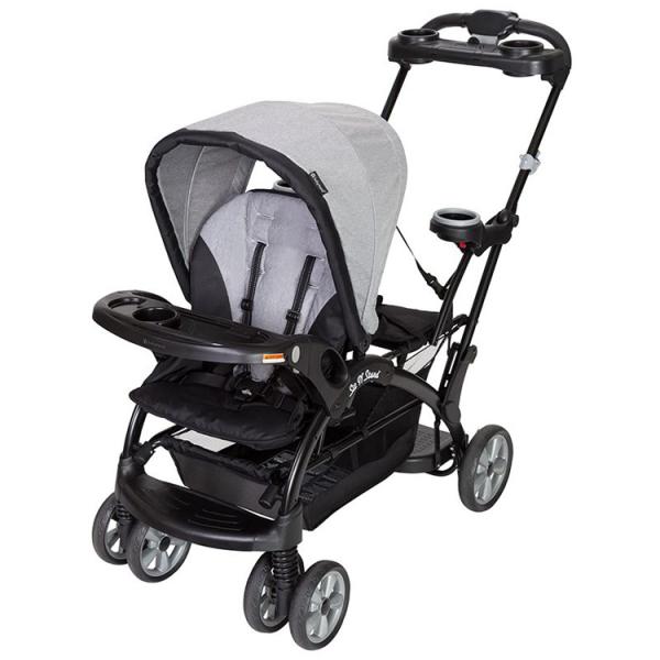 メーカー：Babytrendサイズ：約L125cm×W55cm×H110cm重さ：約12kg対象年齢：メーカー参照フロント / 3ヵ月以上リアシート / 2歳半以上※チャイルドシートを装着すれば新生児から使用可能スタンドステップ / ~10...