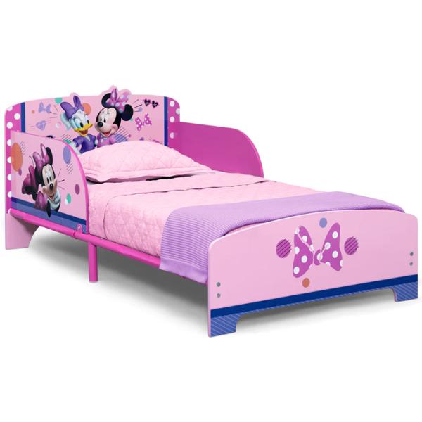 メーカー：Deltaサイズ：77W×134.5L×60H cm重さ：18kg対象年齢：1歳半から22.5kgまで安全基準：ASTM / CPSCフレームはメタルを使用し、ヘッドボード、フットボード、サイドパネルは木製の子供部屋が豪華になるト...