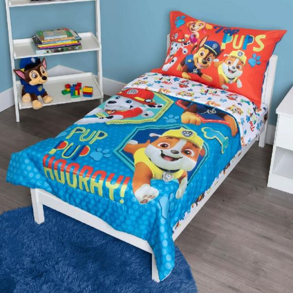 メーカー：NoJo Baby and Kids, Inc.セット内容：掛け布団・トップシーツ・ボトムシーツ・ピローケース各1点サイズ：トドラーサイズ掛け布団 /約 L106×W144cmトップ＆ボトムシーツ / 約 L71×W132cmのマ...