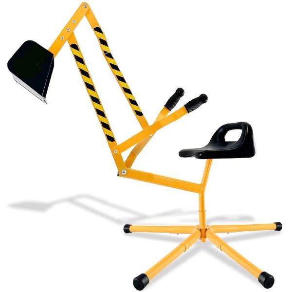 サイズ : 約L112cm×W46cm×H83cm重量：約5kg対象年齢：3歳以上両手、全身を使って掘って、持ち上げる！楽しいショベルカーシートは360度回転【備考】・ラッピング可(ラッピングバッグを商品と一緒にご購入下さい。)・梱包：ボー...