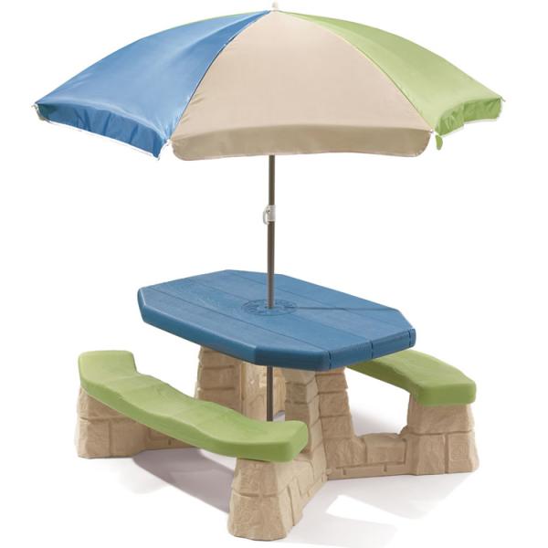 【商品説明】メーカー：STEP2サイズ：・パラソル無し/52 x 109.2 x 103.5 cm・パラソル付き/182.9 x 109.2 x 103.5 cm・お届け時：113 x 64.8 x 29.2 cm重さ：15.87kg対象年...