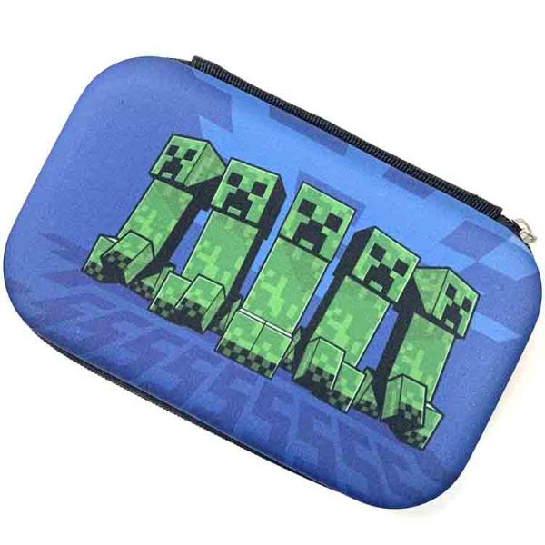 キャラクター：Minecraft マインクラフトサイズ(約)：外寸 20.5L×12.5W×7H cm / 内寸  19L×11W×6.5H cm対象年齢：3歳頃から軽量、防水、耐久性のあるセミハードタイプのポータブルゲーム機保護収納ケース...